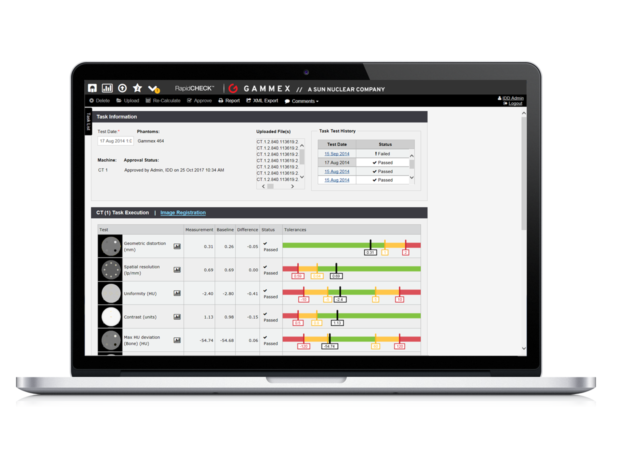 RapidCHECK™ (Gammex™ Technology) - Sun Nuclear